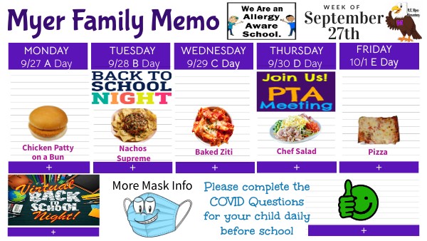 Myer Family Memo 9-27-21