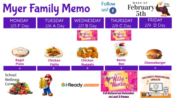 Myer Family Memo 2-5-24 | Genially