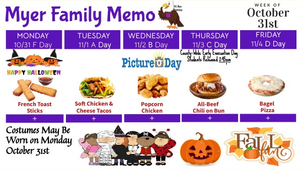 Myer Family Memo 10-31-22 | Genially