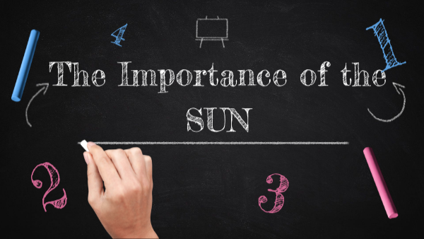 The Importance of the Sun 3EGB | Genially