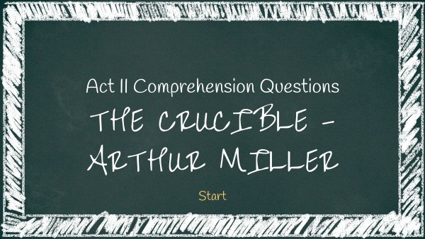 The Crucible Act 2 Questions