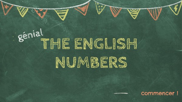 The English numbers | Genially