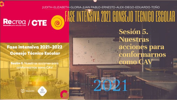 SESIÓN 5: NUESTRAS ACCIUONES PARA CONFORMAR LA CAV | Genially