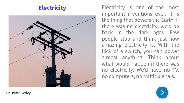 28. Electricity | Genially