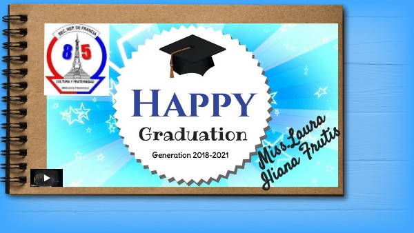 Congratulations. Miss. Laura Iliana Frutis