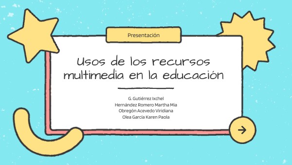 Usos de los recursos multimedia en la educación