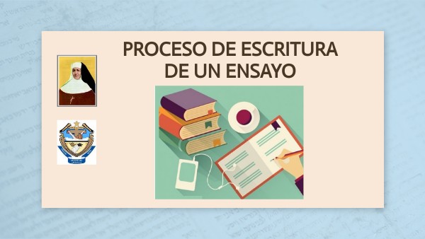 PROCESO ESCRITURA ENSAYO