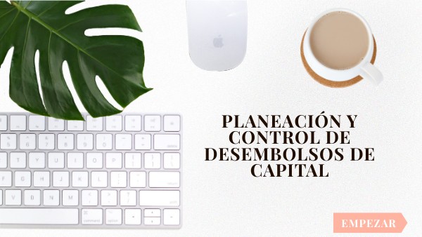 PRESENTACIÓN CAPITULO 11 PLANIDICACION Y CONTROL DE DESEMBOLSOS DE CAP | Genially