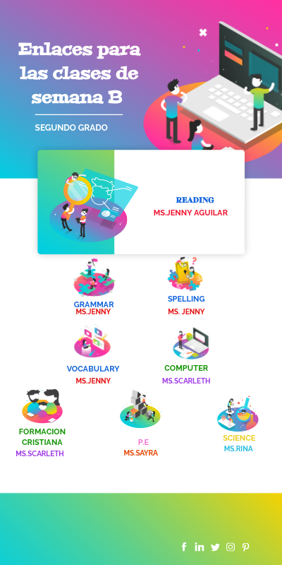 Semana B Segundo Grado | Genially