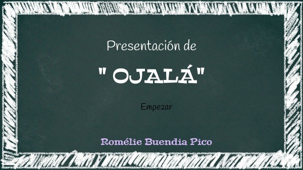 USO OJALA | Genially