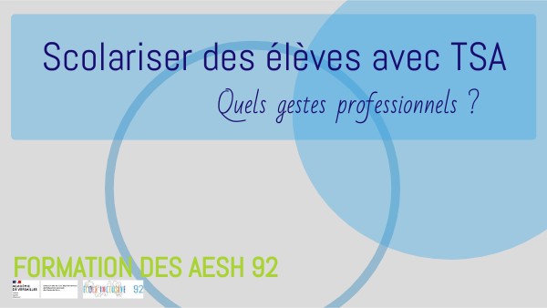 VISIO AESH - TSA | Genially