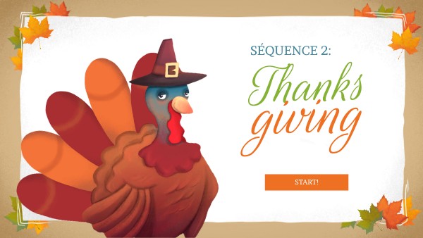 Séquence 2 Thanksgiving 4e | Genially