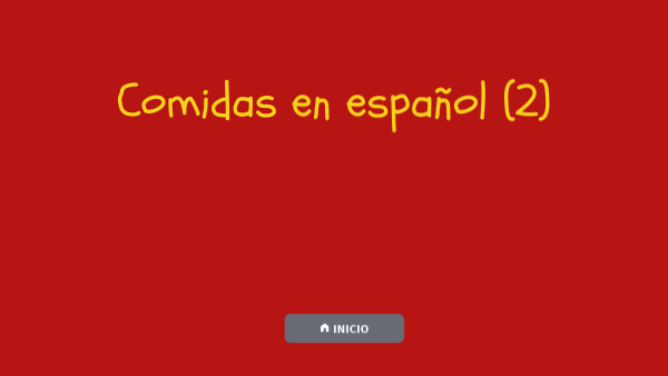 Las comidas 2