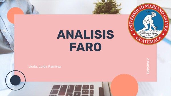 ANALISIS FARO | Genially