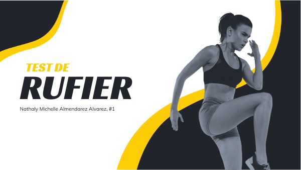 TEST DE RUFIER | Genially