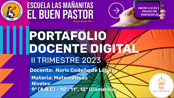 PORTAFOLIO DIGITAL 2DO TRIMESTRE 2023 | Genially