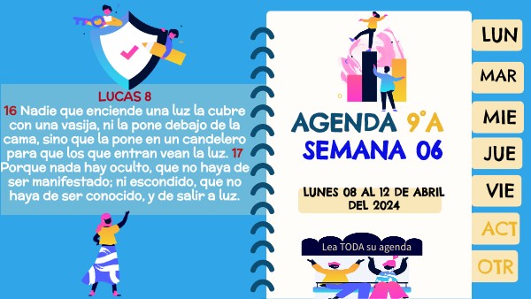 9°A - AGENDA SEMANA 06 | Genially