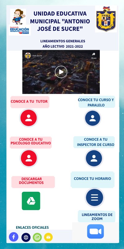 Lineamientos Generales sucre 2021-2022