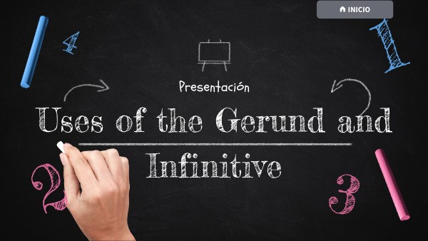 USES OF THE GERUND AND INFINITIVE | Genially