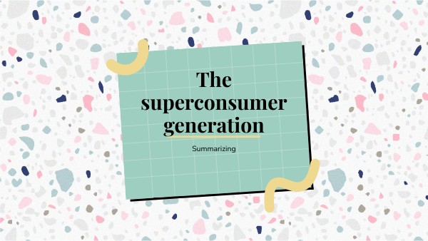 Summarizing | Genially