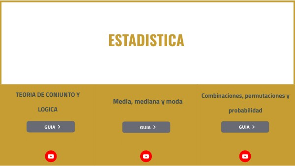 ESTADISTICA | Genially