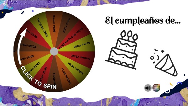 5D - El cumpleaños de...