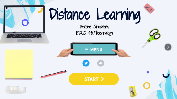 Distance Learning | Genially