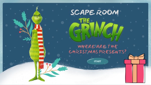 The Grinch Christmas Scape Room | Genially