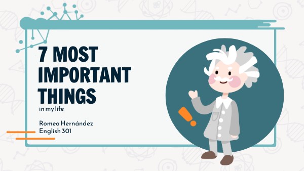 7 Important Things | Genially