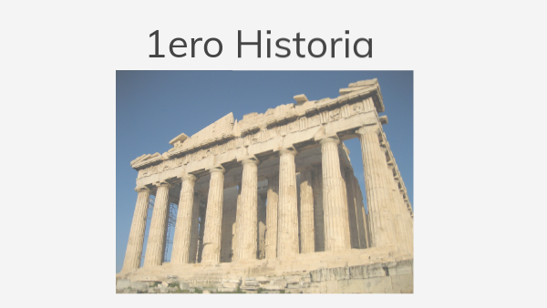 1ero Historia 2da parte 1