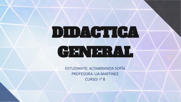 FINAL DIDACTICA GENERAL