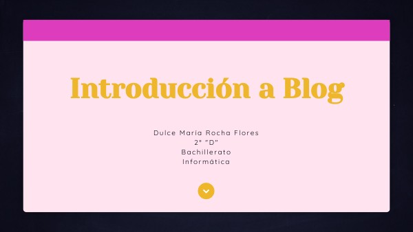 Introducción a los blogs | Genially
