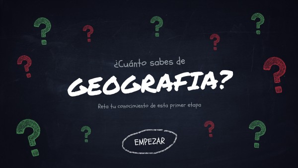 CUÁNTO SABES | Genially