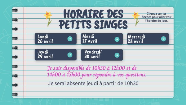 confinement 26 au 30 avril 2021