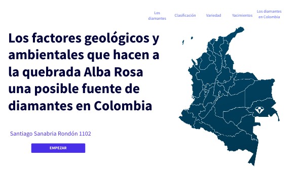 Los factores geológicos y ambientales que hacen dela quebrada Alba Ros ...