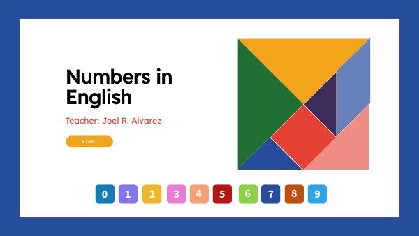 Numbers in English