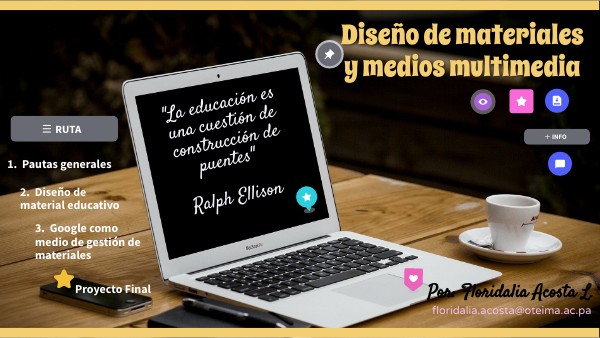 Diseño de materiales y medios multimedia | Genially