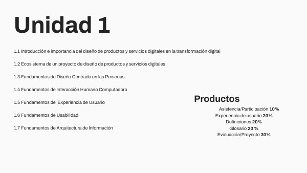 U1 Módulo | Genially