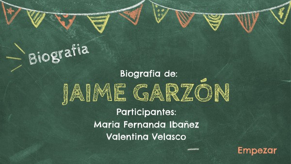 Biografia Jaime Garzon | Genially