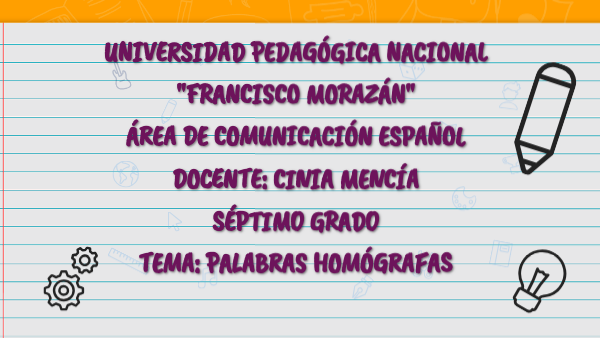 PALABRAS HOMÓGRAFAS