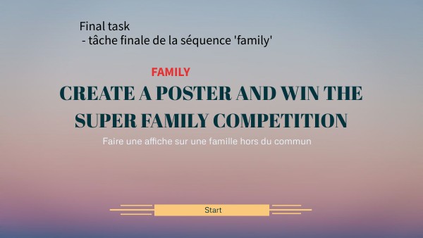Copie - FINAL TASK 6e Who are you? | Genially