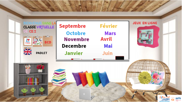 LA CLASSE VIRTUELLE DE CE2
