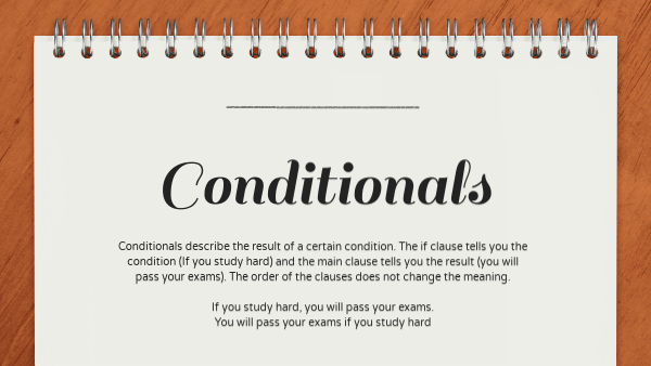Conditionals | Genially