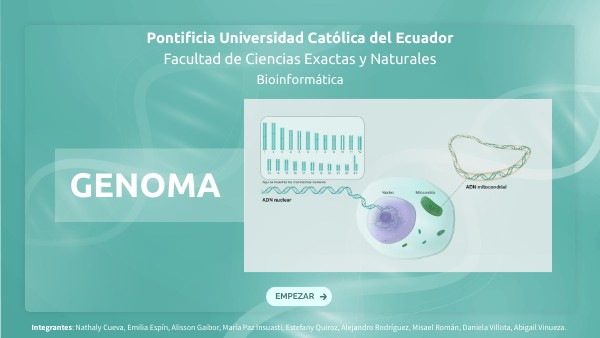 Grupo Genoma_exposición1 | Genially