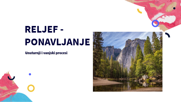 Reljef - ponavljanje