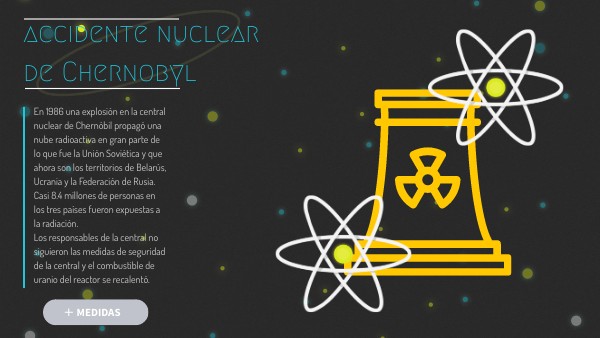 El accidente nuclear de Chernobyl | Genially