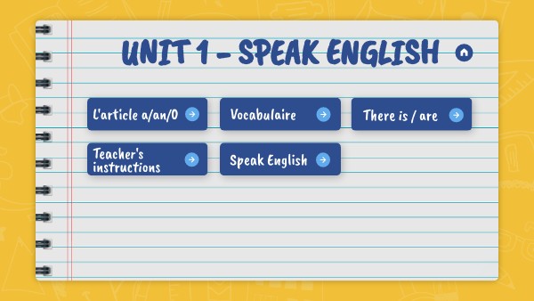 Séance de révisions - Speak English | Genially