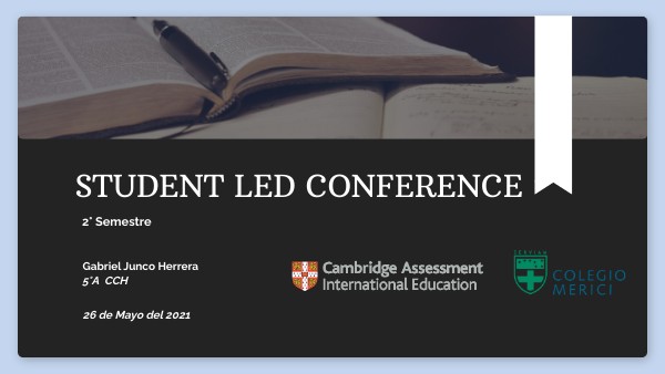 Student Led Conference | Genially