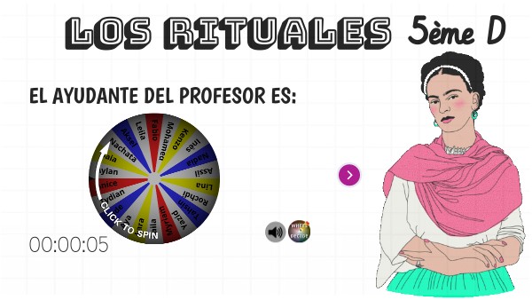 Ritual 5èmeD | Genially