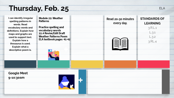 ELA Feb. 25 | Genially